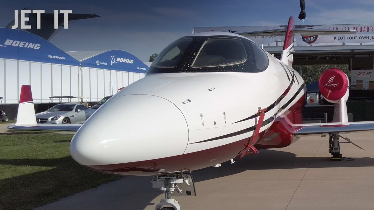 Jet It Brings a Fractional-share HondaJet to EAA AirVenture | Aviation ...