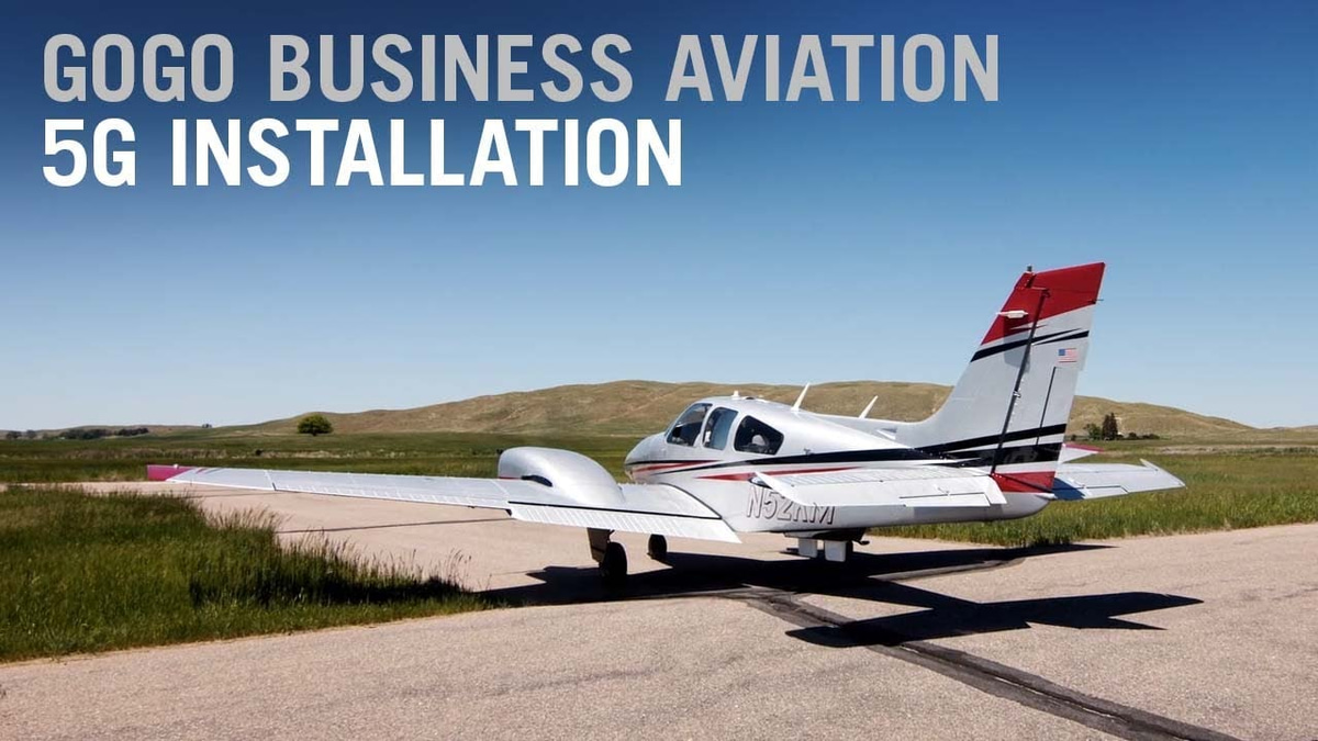 Watch Gogo Experts Install the First Gogo 5G Tower | Aviation ...