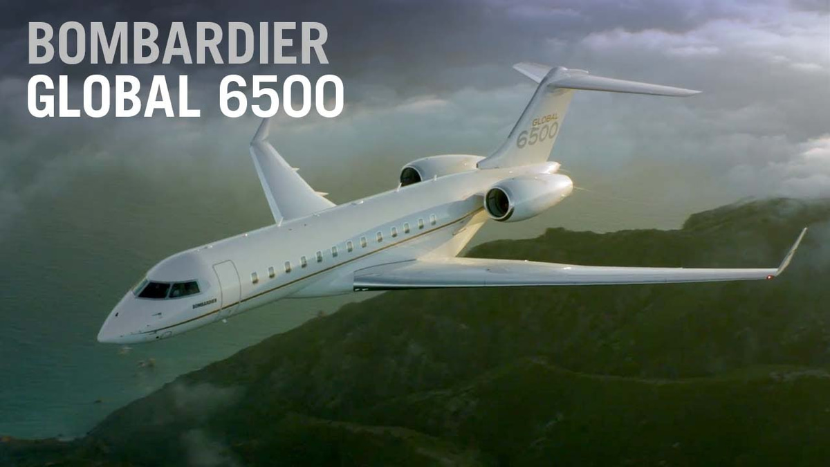 Step Inside the Bombardier Global 6500 Aircraft | Aviation ...