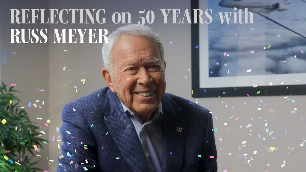 Russ Meyer Reflects on the Early Days of Business Aviation - AIN’s 50th ...
