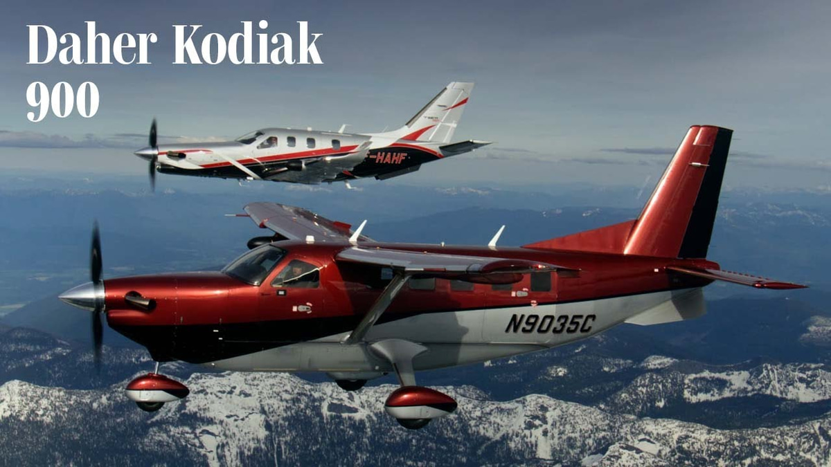 Flying the Daher Kodiak 900 Turboprop | Aviation International News