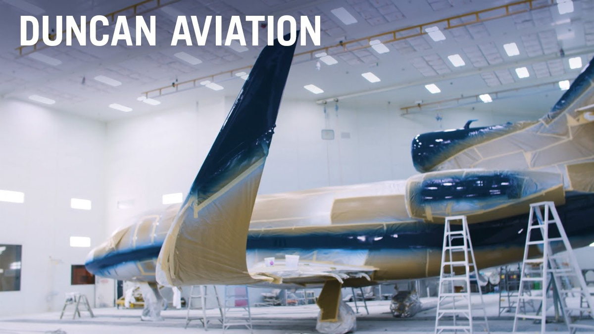 Duncan Aviation Commemorates Its 100th API Falcon Winglet Installation ...