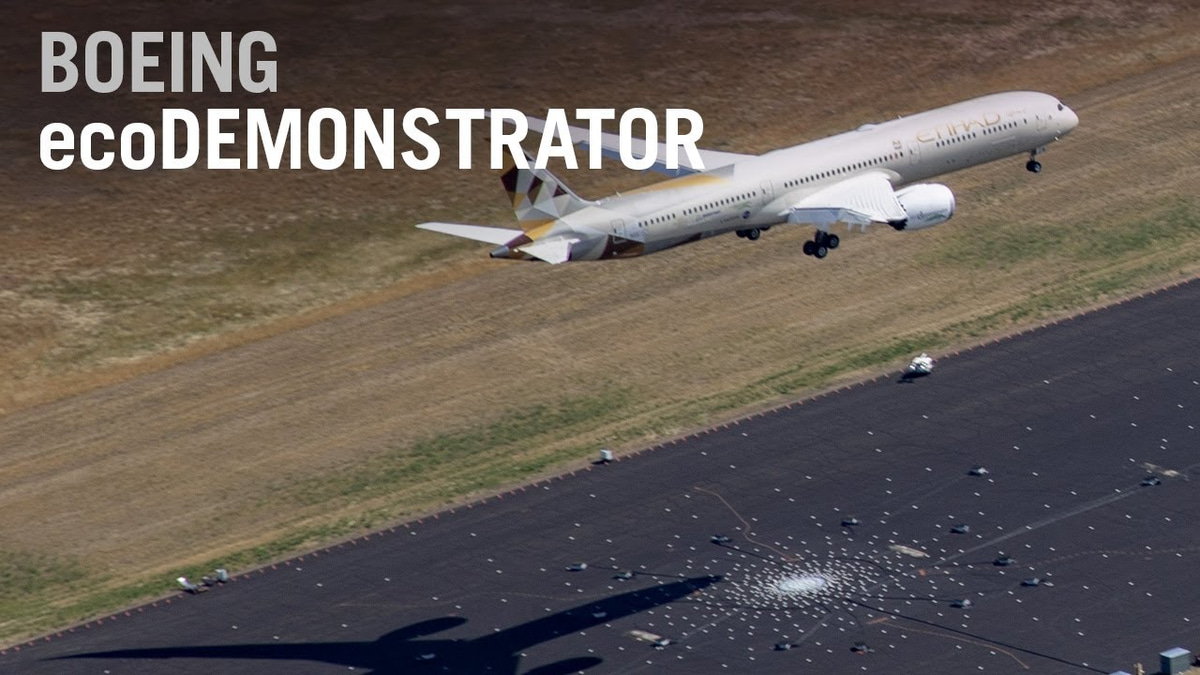Boeing Tests New Tech with ecoDemonstrator 787 | Aviation International ...