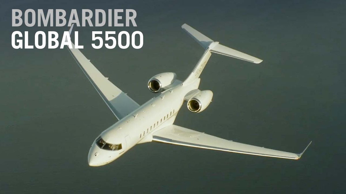 Bombardier Global 5500 Walkthrough of the Flight Deck and Cabin ...