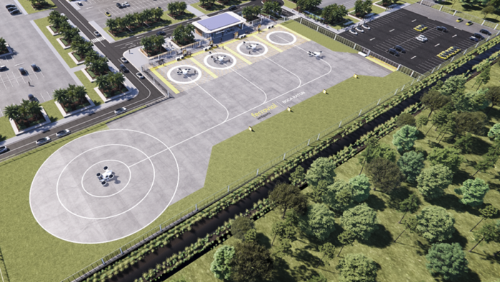 New Partnership Promises Low-Cost Modular Vertiports For eVTOL Aircraft ...