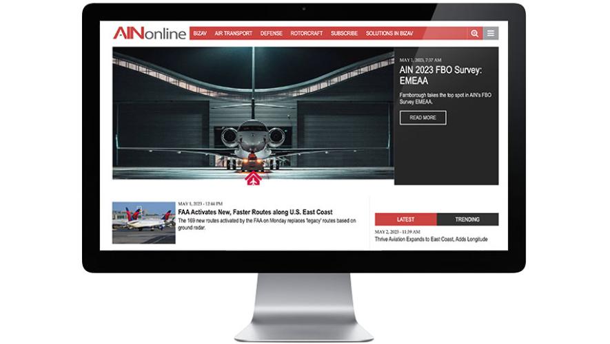 AIN History | Aviation International News