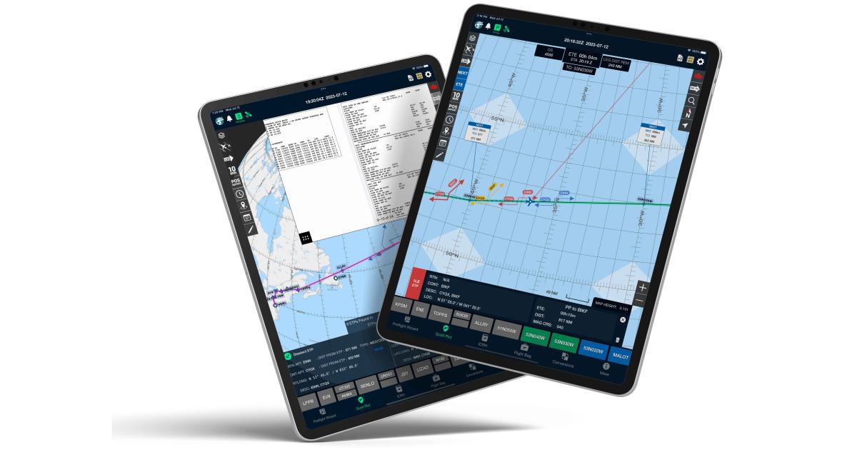 Scott IPC Brings More Technology to International Oceanic Plotting App | Aviation International News