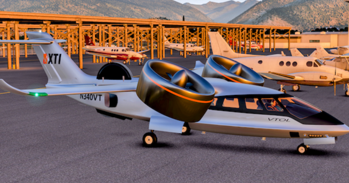 TriFan VTOL Aircraft Developer XTI is Merging With Inpixon | Aviation ...
