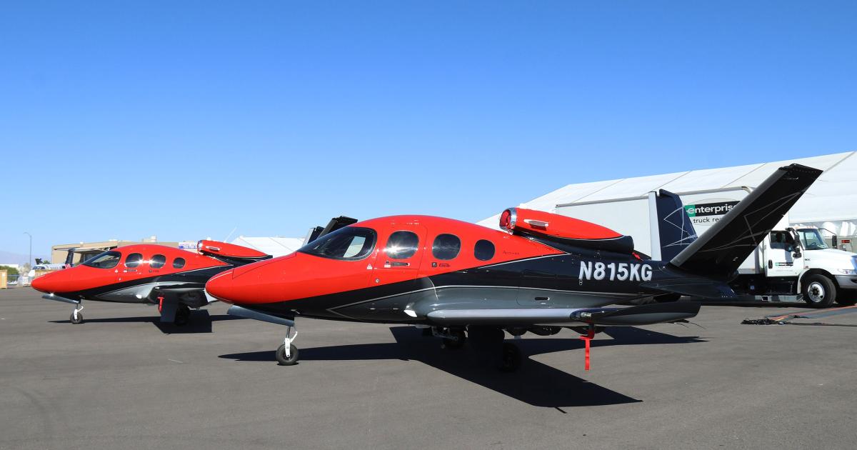Cirrus Delivers 500th SF50 Vision Jet | Aviation International News