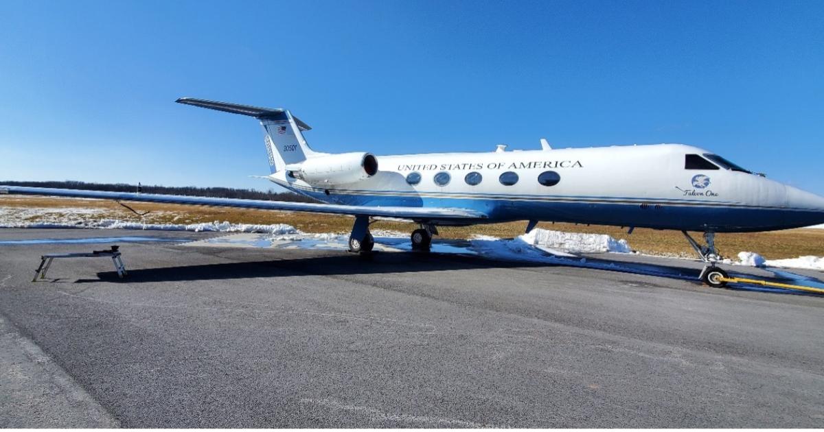College Aviation Program Uses Former Presidential Transport for ...
