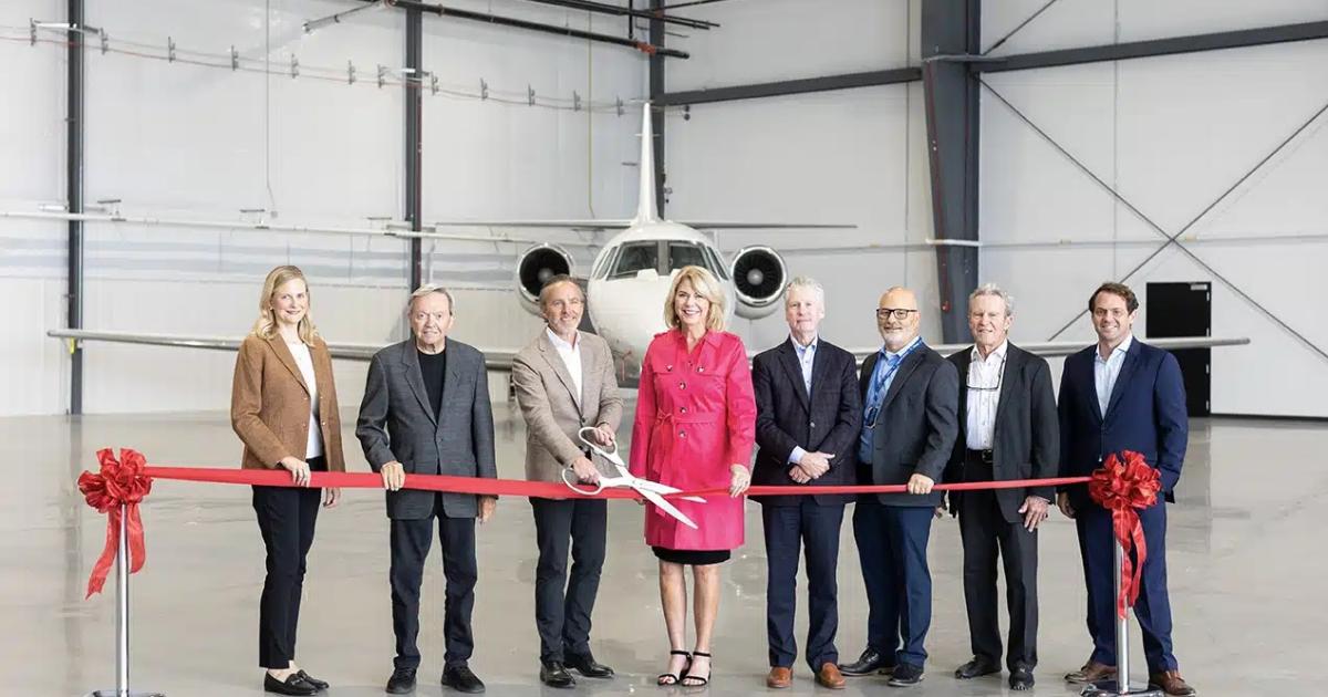 Jet Linx Debuts Omaha Flagship Base | Aviation International News
