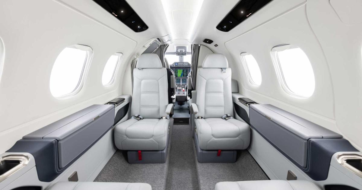 Embraer Phenom 100EX Sports Lighter and Roomier Cabin, More Safety ...