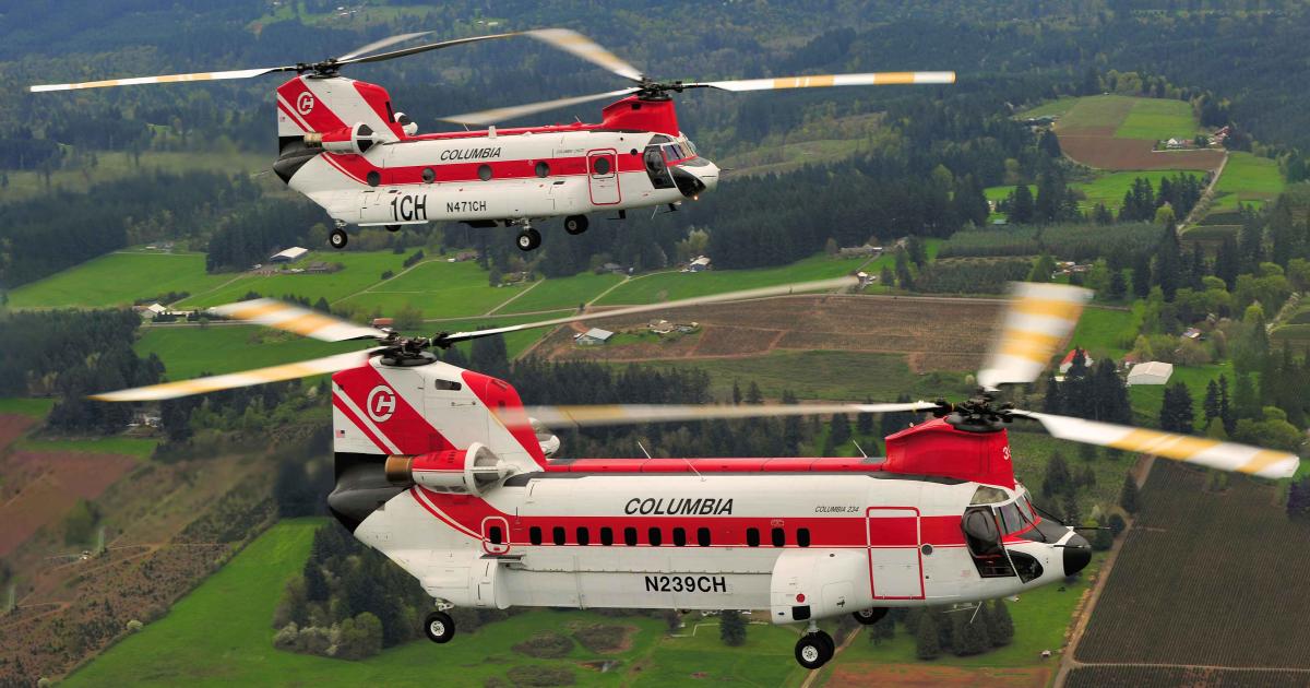 Columbia Introduces Special Purpose Chinook Helicopter | Aviation ...