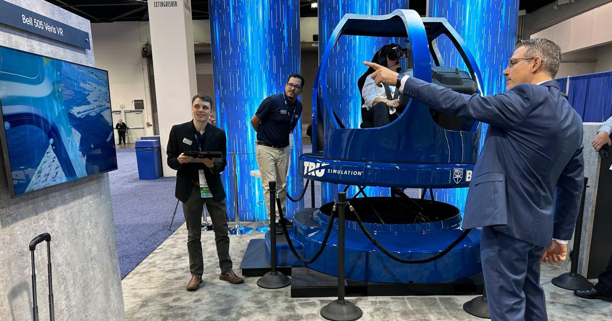 Bell Adding TRU 505 Virtual Reality Simulator to Bell Training Academy ...