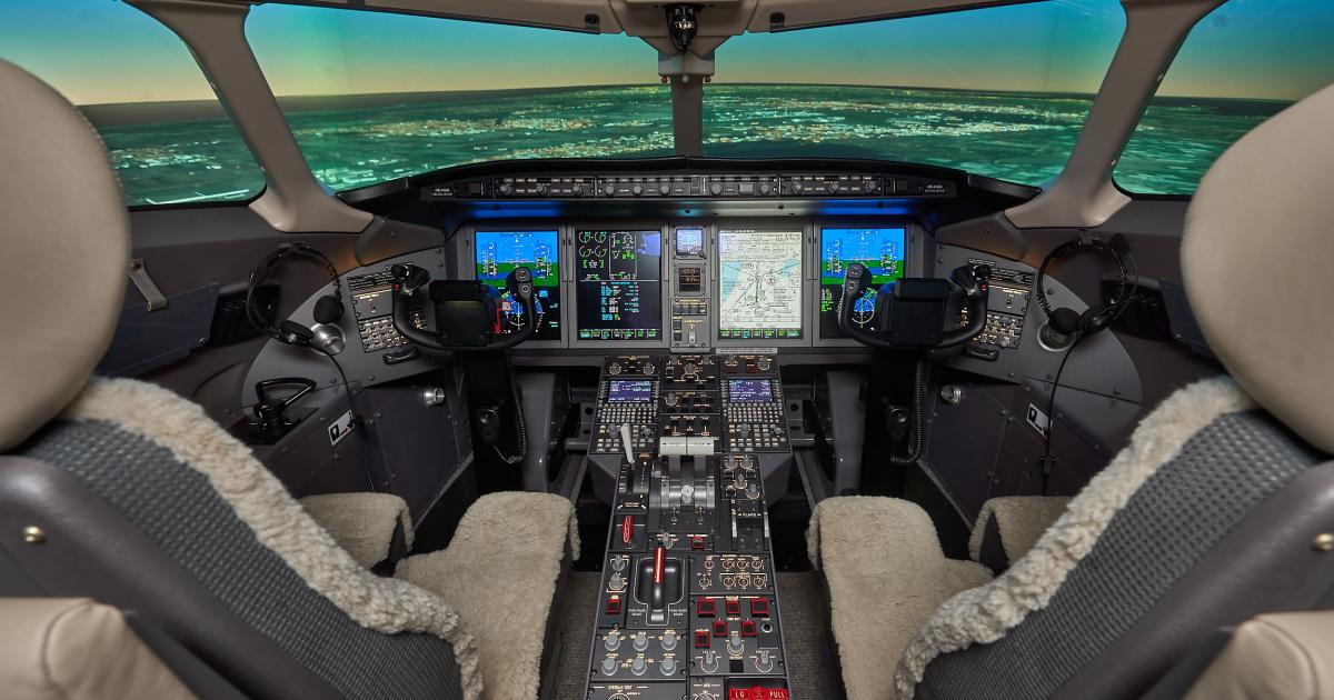 First Challenger 350 Full-flight Simulator Approved in Mainland Europe ...