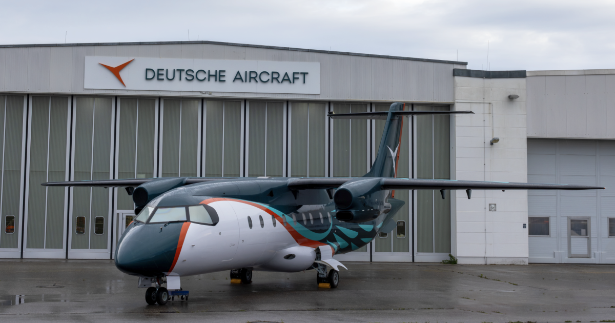 Deutsche Aircraft Rolls Out D328eco Prototype as Flight Testing ...