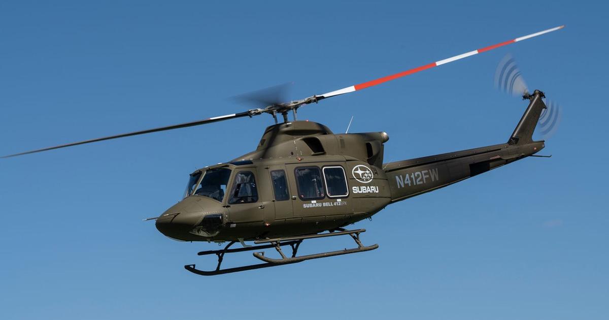 Tunisian Air Force Signs for Subaru Bell 412EPX Utility Helicopters ...
