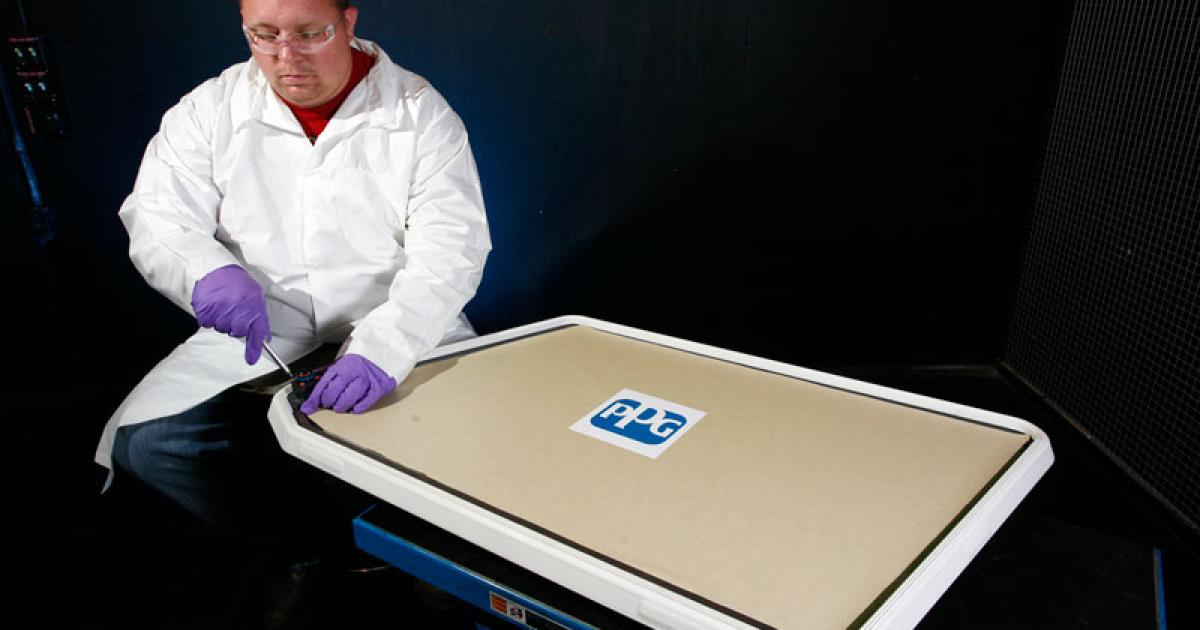 PPG Showcases Improved Windshields, Windows | Aviation International News