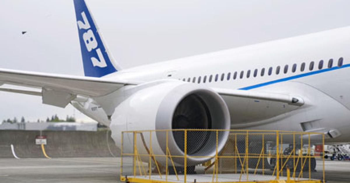 Questions Arise About Practicality of 787 Standard Engine Interface ...