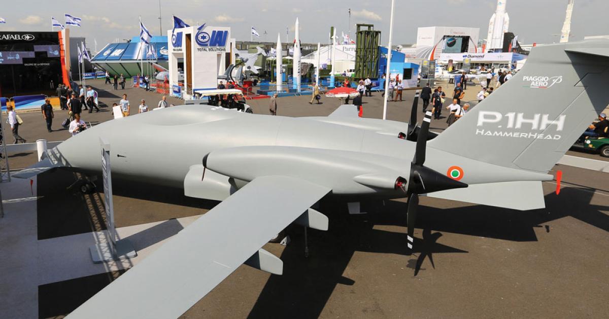 Piaggio Unveils HammerHead UAS | Aviation International News