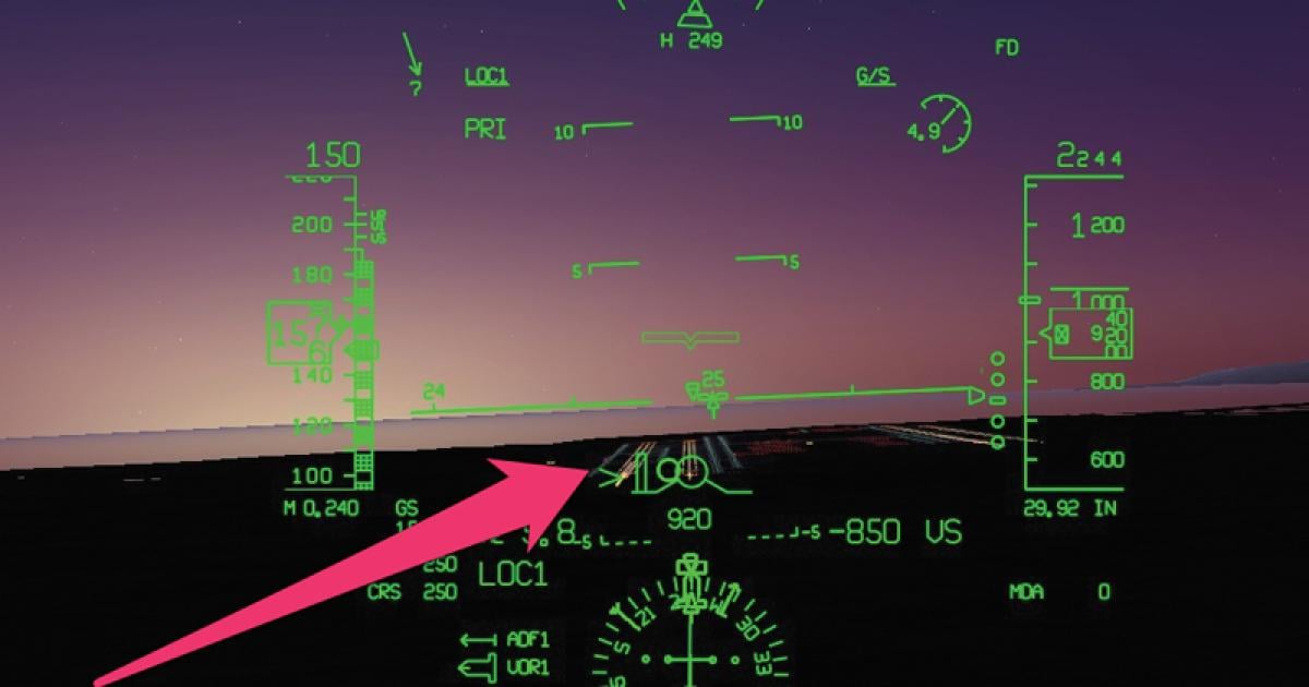 X-Plane HUD Simulator Turns Pilots into HUD Heroes | Aviation ...