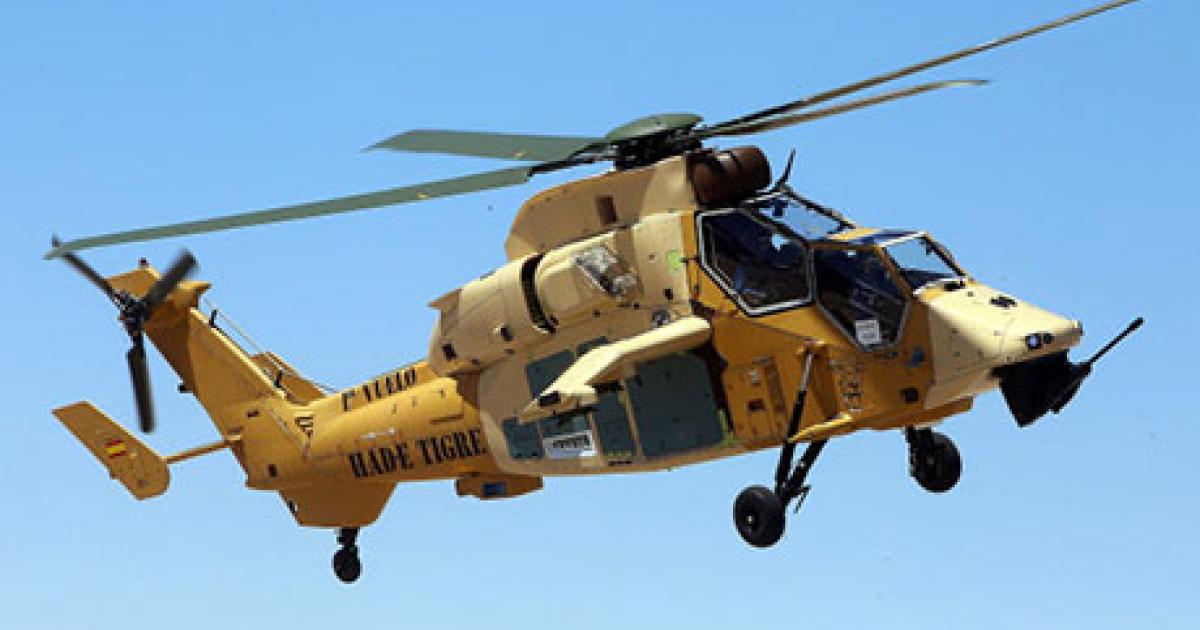 HAD Version of Eurocopter Tiger Makes Progress | Aviation International ...