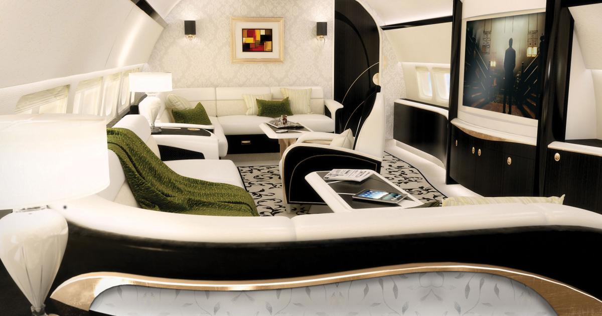 Aeria Luxury Interiors Shows Off Bizliner Refurbs | Aviation ...