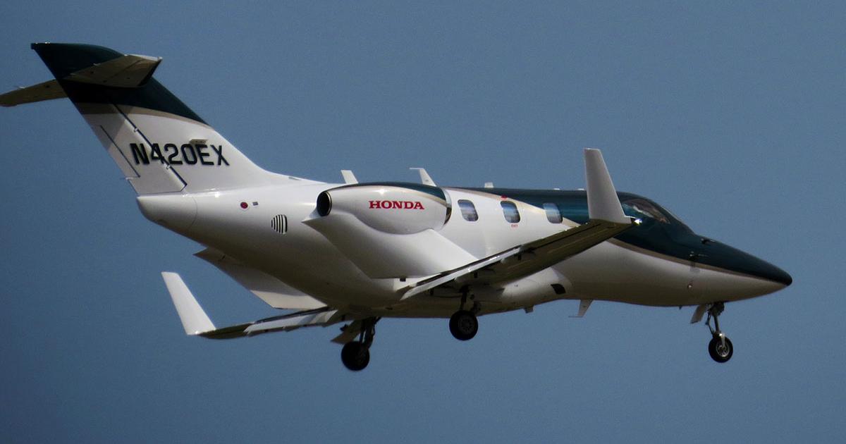 First Production HondaJet Makes Public Debut at Oshkosh | Aviation ...