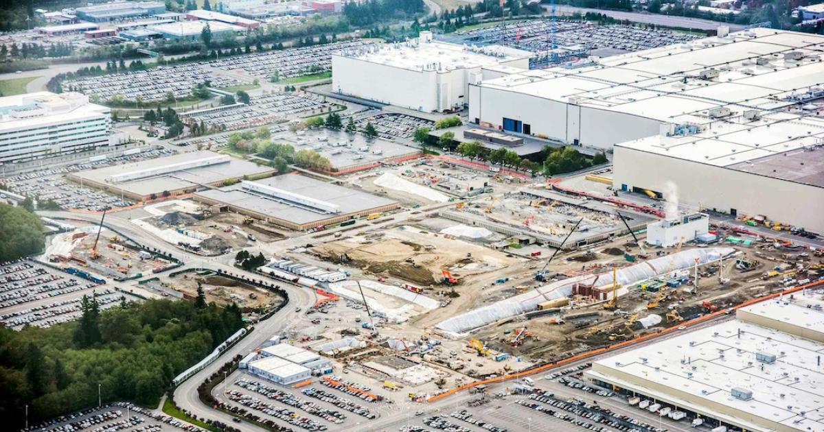 Boeing Breaks Ground on 777X Wing Plant | Aviation International News