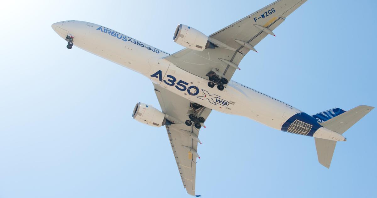 Airbus Gears Up For A350 900 Service Entry Aviation International News Airbus Gears Up For A350 900 Service Entry Aviation International News