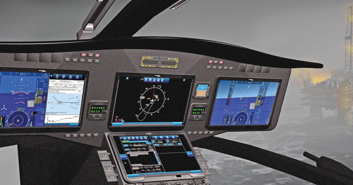Rockwell Collins Displaying Flyable Pro Line Fusion Demonstrator ...
