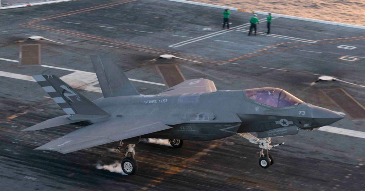 More Sea Trials for F-35 Carrier Variant | Aviation International News