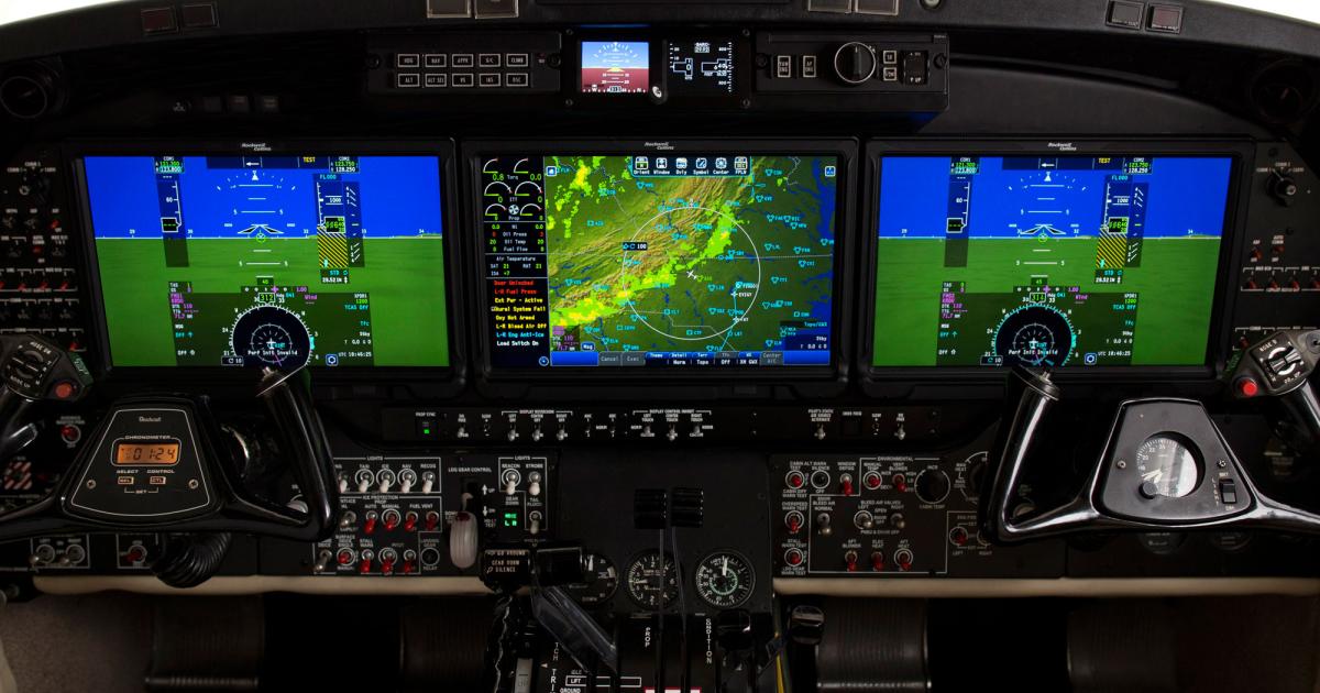 Collins Fusion Avionics Upgrade STC'd for King Air 350 | Aviation ...