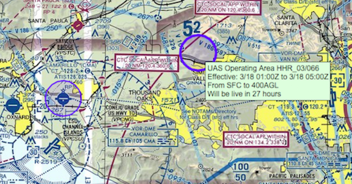 SkyVector Publishes Drone Notams in Graphical Format | Aviation ...