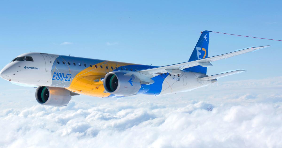 Embraer Touts ‘Maturity’ of E2 Program | Aviation International News