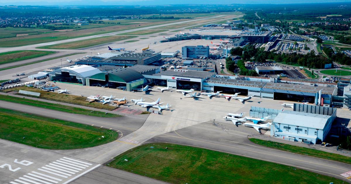 Jet Aviation Basel Services Its First BBJ 777 | Aviation International News