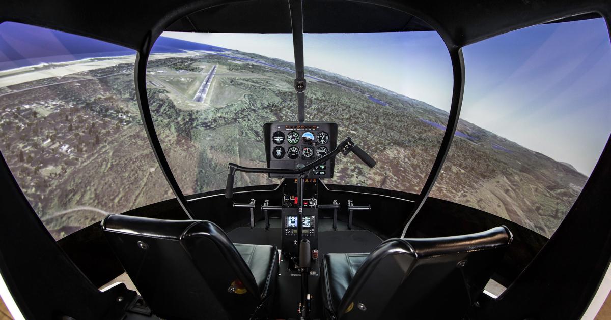 New Frasca R44 FTD Gives Schools a Leg Up | Aviation International News