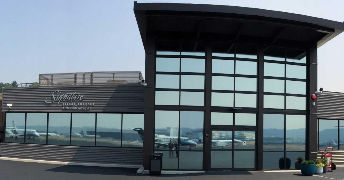 Signature Opens New Seattle FBO | Aviation International News