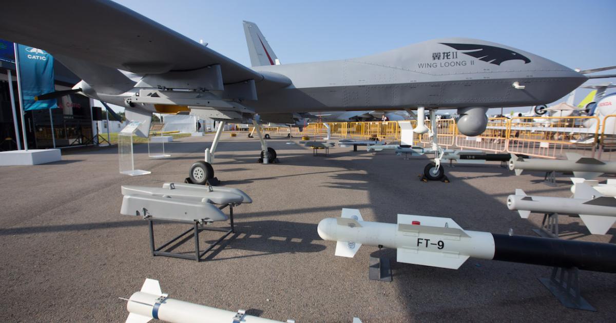 Chinese UAVs Appear at Singapore Show | Aviation International News