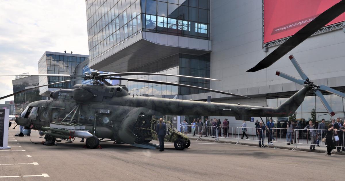 Russian Helicopters Reveals New Mi-17 and Mi-26 Versions | Aviation ...