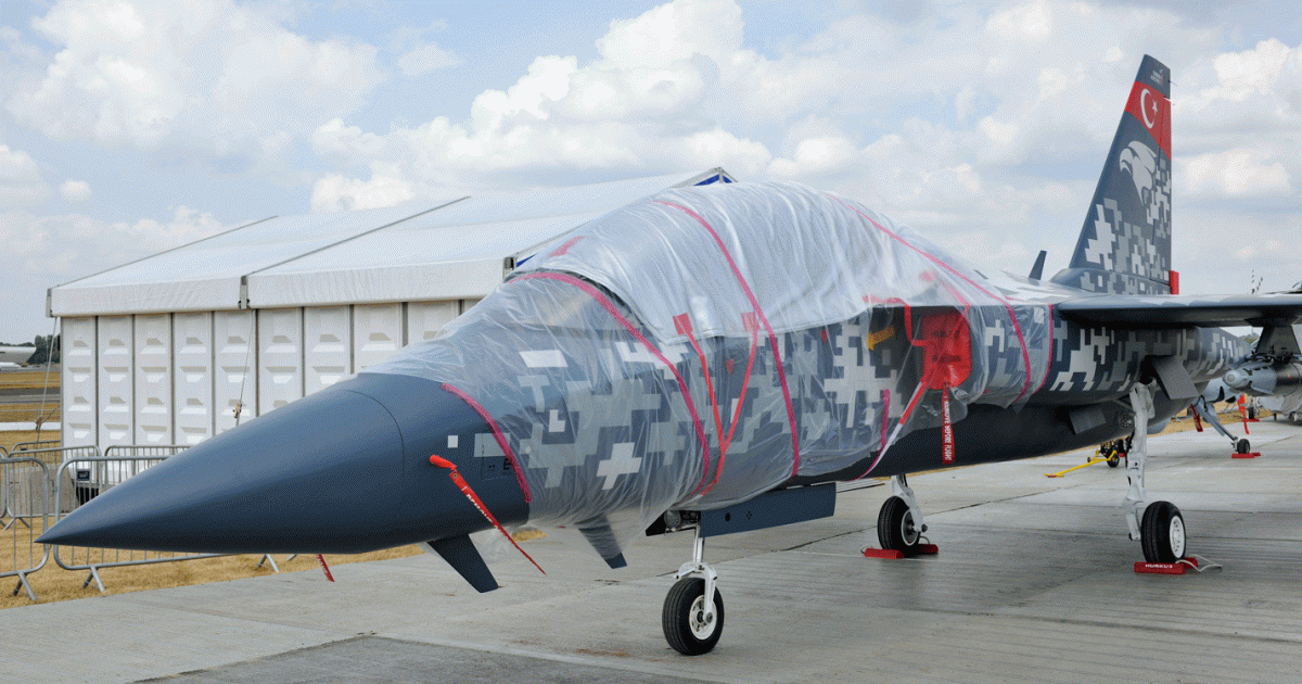 Turkish Supersonic Trainer Breaks Cover | Aviation International News