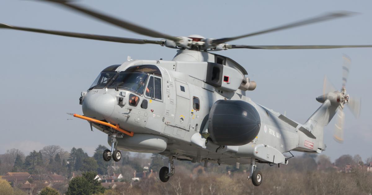 Royal Navy’s New Crowsnest Completes First Flight | Aviation ...