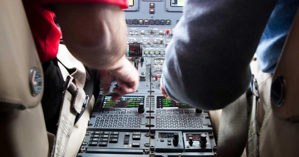 Universal Avionics Sees Growing Upgrade Activity | Aviation International News