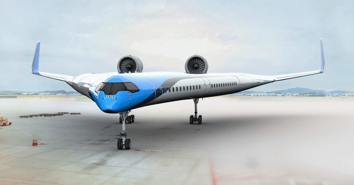 Flying-V Concept Secures KLM Backing | Aviation International News
