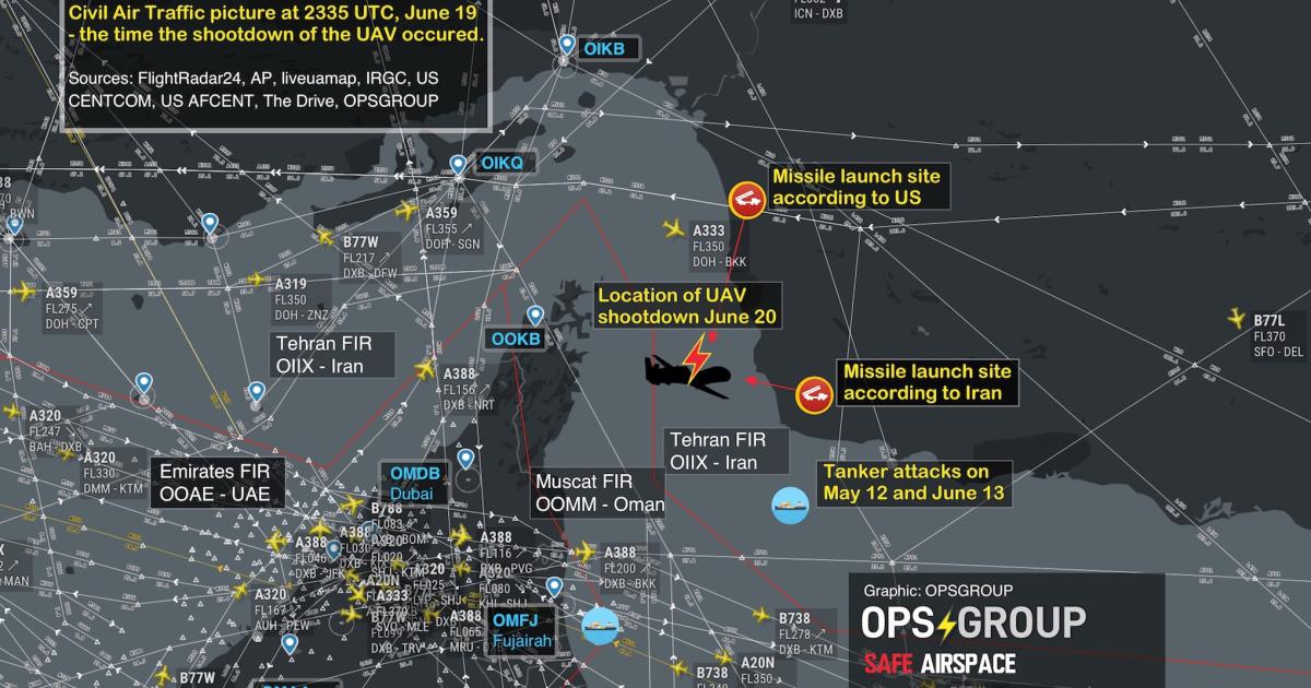 FAA Emergency Order Renders Iran Airspace a No-fly Zone | Aviation ...