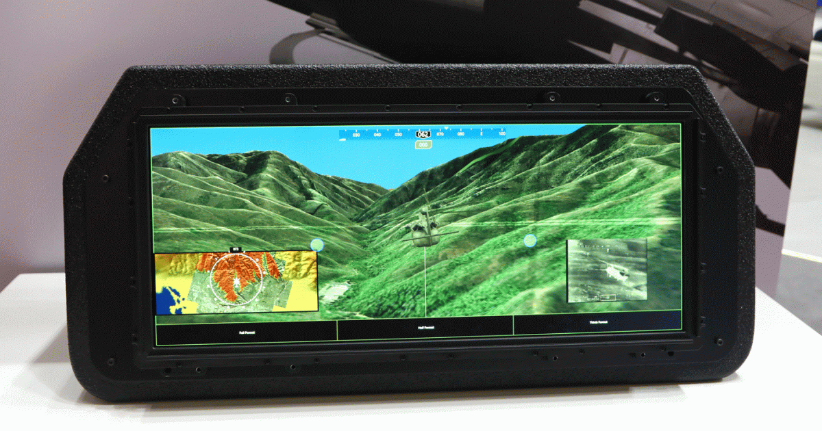 Collins Aerospace Launches Wide-area Display | Aviation International News