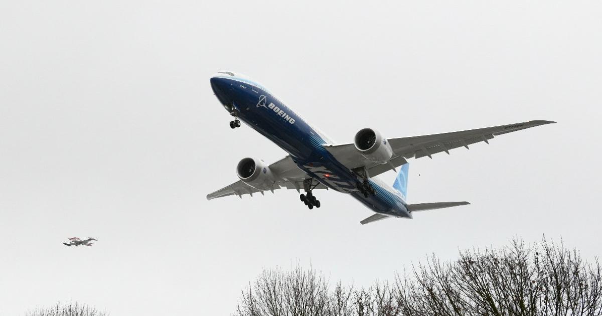 Boeing 777X Completes First Flight | Aviation International News