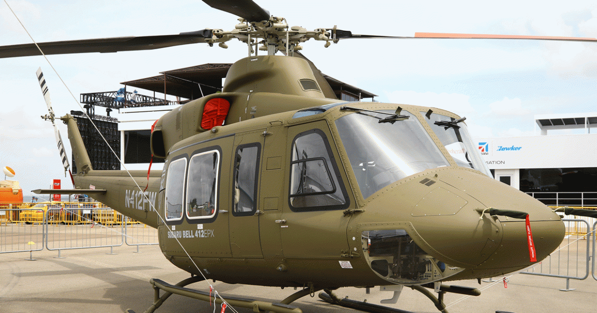 Bell 412EPX Makes Asia Debut | Aviation International News