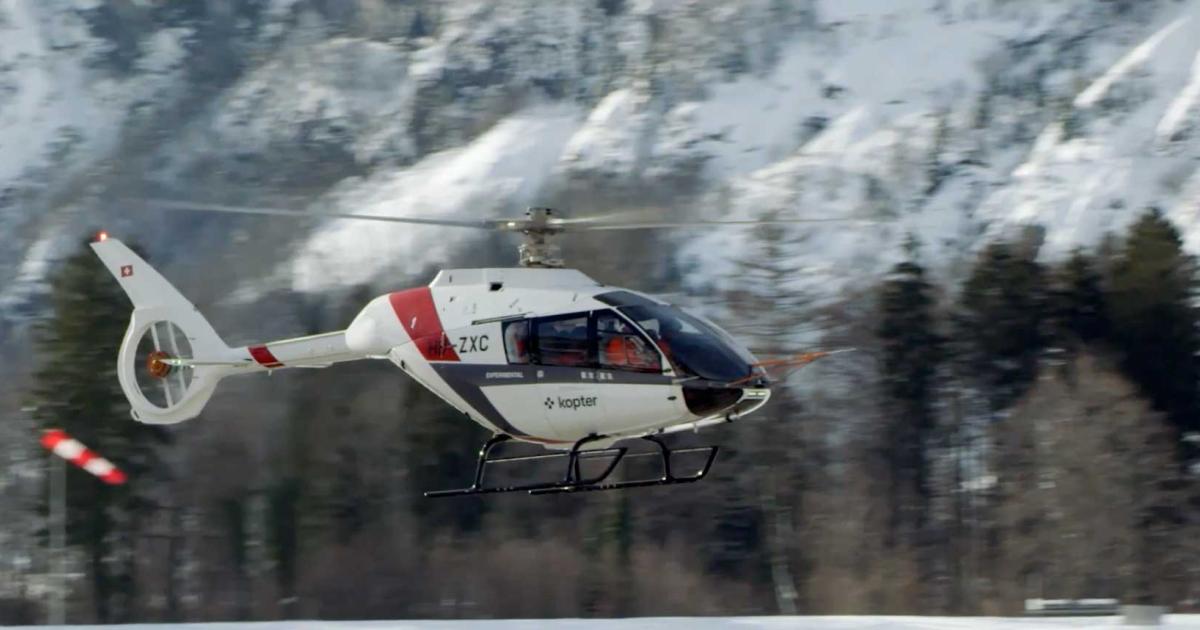 Highly-modified Kopter Begins Flight Testing | Aviation International News