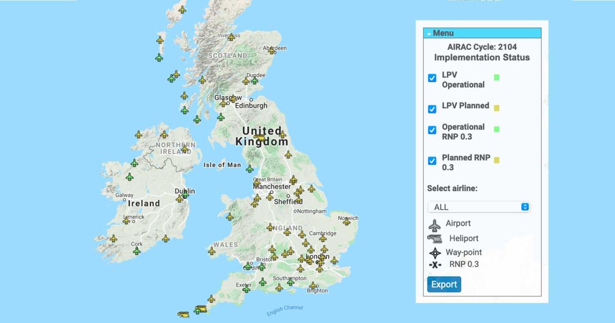 Brexit Fallout Impacts LPV Approaches at UK Airports | Aviation ...